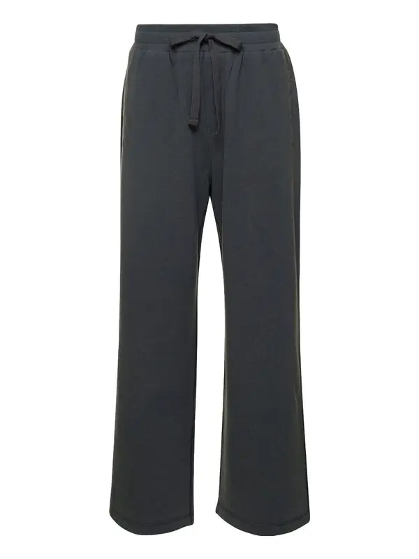 Dolce & Gabbana Grey Joggers In Cotton - Multicolor