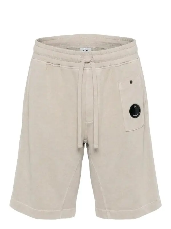 C.P. COMPANY Cotton Jogging Bermuda Shorts - Multicolor