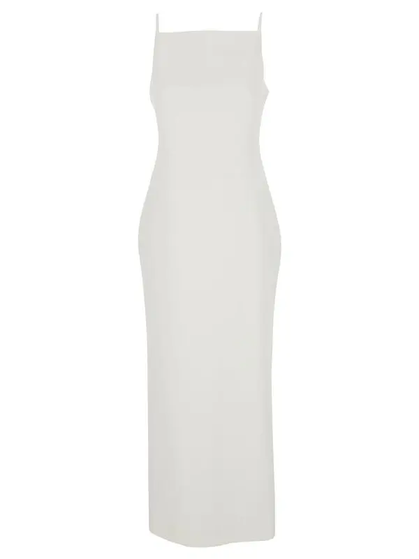 Givenchy Long Dress With Square Neckline - Multicolor