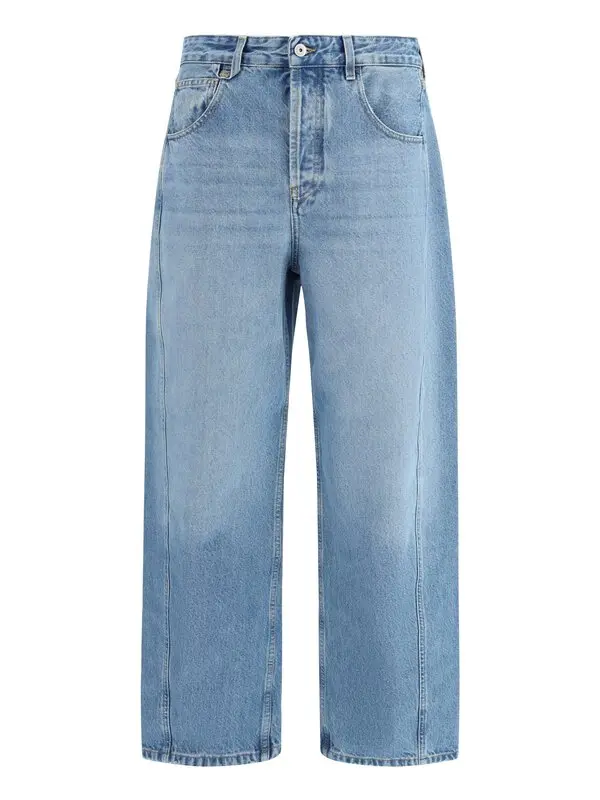 Jacquemus De-nimes Wide Leg Jeans - Blue