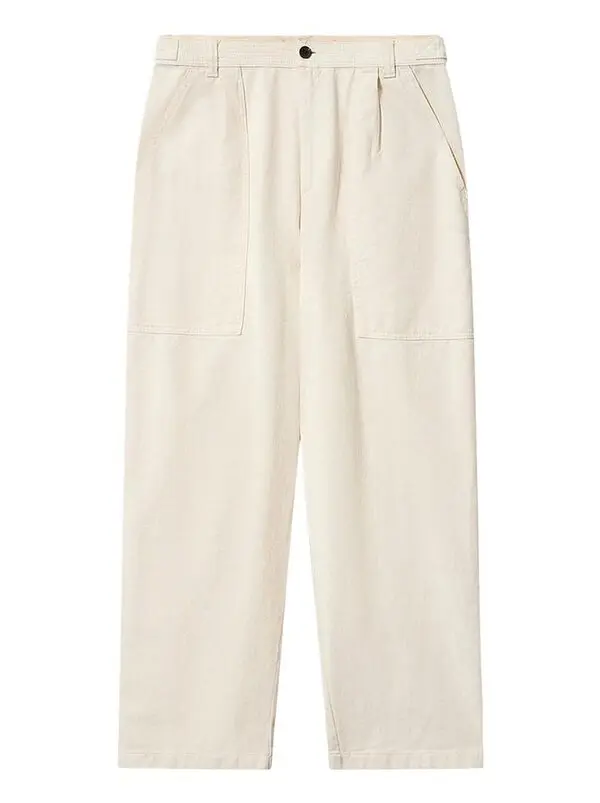 Isabel Marant Étoile Wide-leg Cotton Trousers - Cream