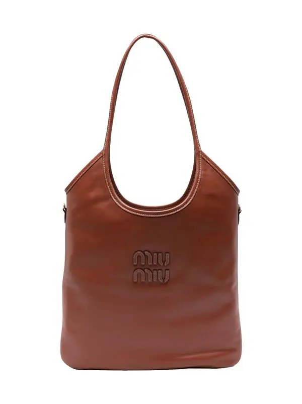 Miu Miu Ivy Leather Shoulder Bag - Multicolor