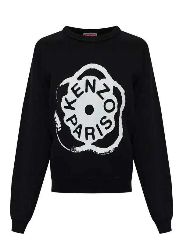 Kenzo Printed Crewneck Sweater - Black