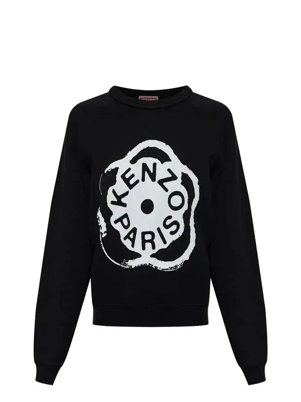 Kenzo Printed Crewneck Sweater - Black