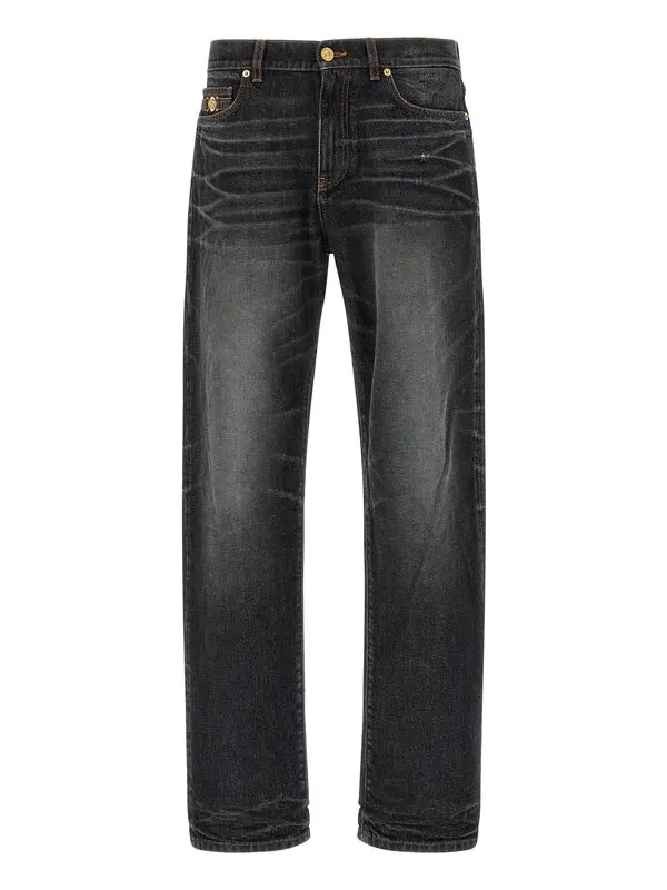 Versace Medusa Biggie Jeans - Black