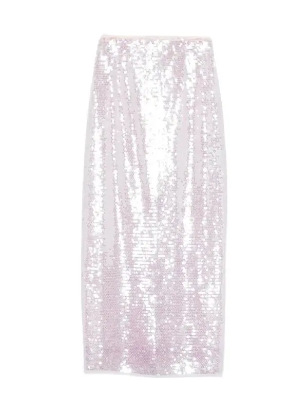 FORTE_FORTE Sequined Long Skirt - Multicolor