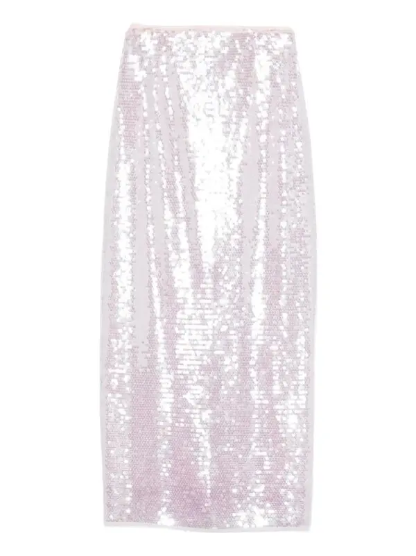 FORTE_FORTE Sequined Long Skirt - Multicolor