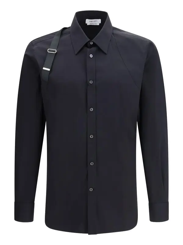 Alexander McQueen Harness Shirt - Black