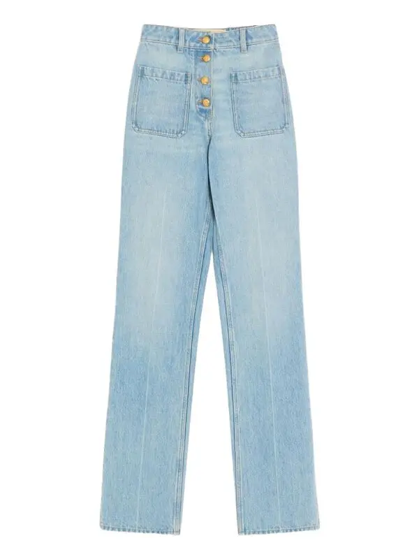 Valentino Garavani Cotton Denim Jeans - Multicolor