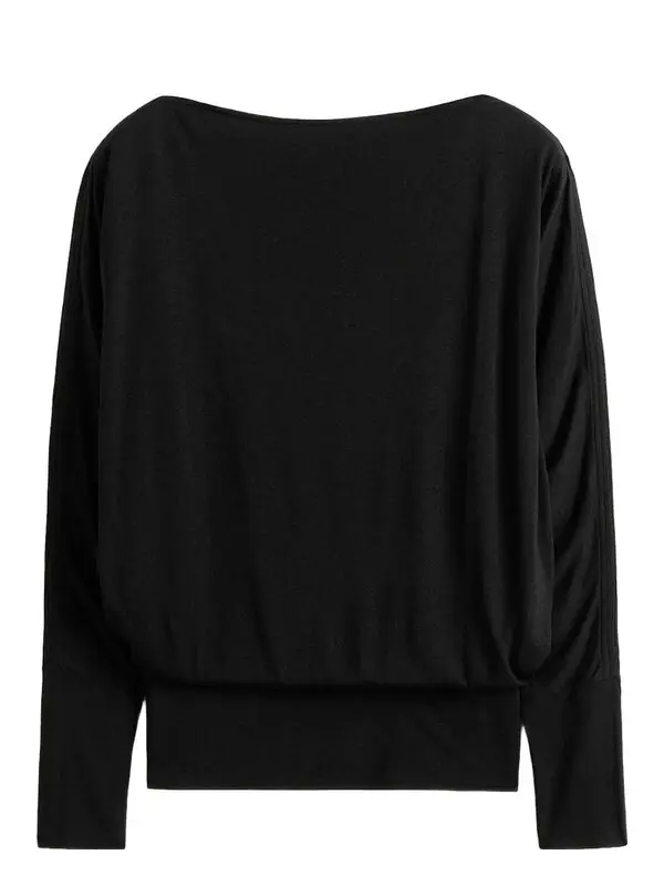 TOTEME Boat Neck Long Sleeve Sweater - Multicolor