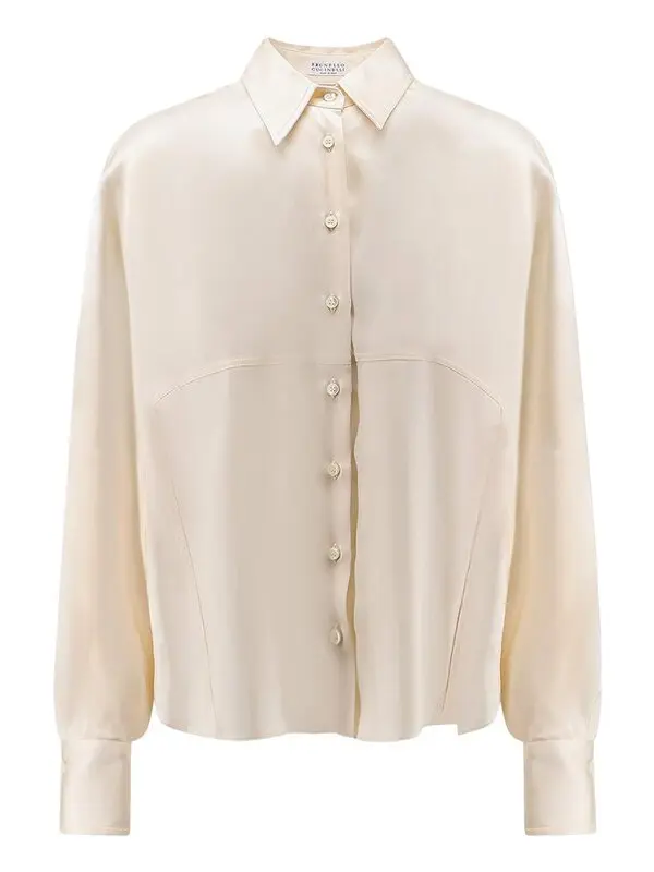 Brunello Cucinelli Silk Shirt - Multicolor
