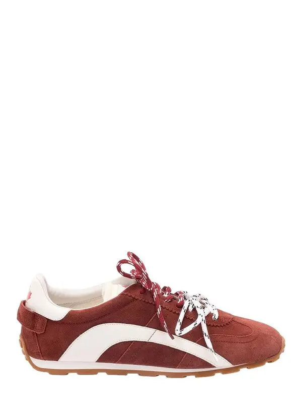 Dsquared2 Suede Lace-up Sneakers - Multicolor