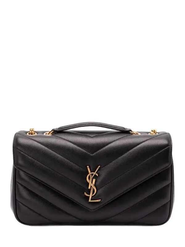 Saint Laurent Loulou Medium Leather Shoulder Bag - Multicolor