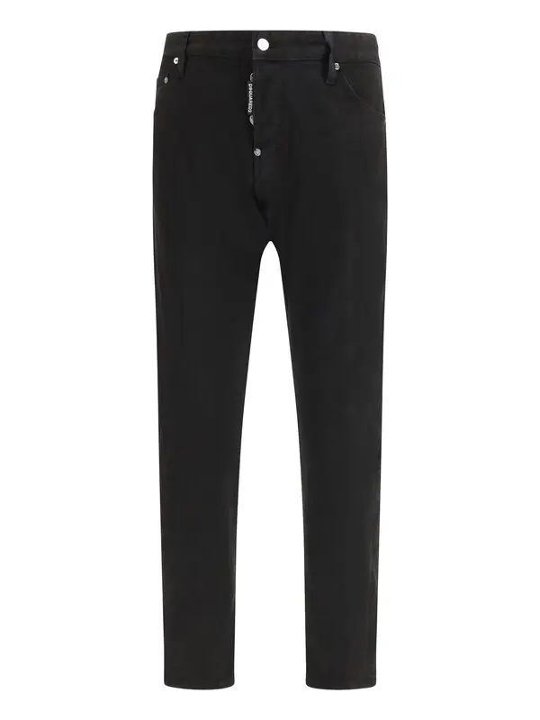 Dsquared2 Slim Twist Washed Jeans - Black