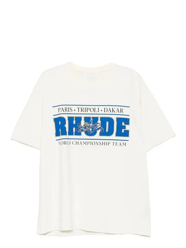 Rhude Neutrals T-shirts & Vests T-shirts - Cream