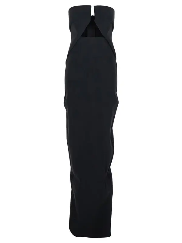 Rick Owens Long Dress Rp01f6528sy09 - Multicolor
