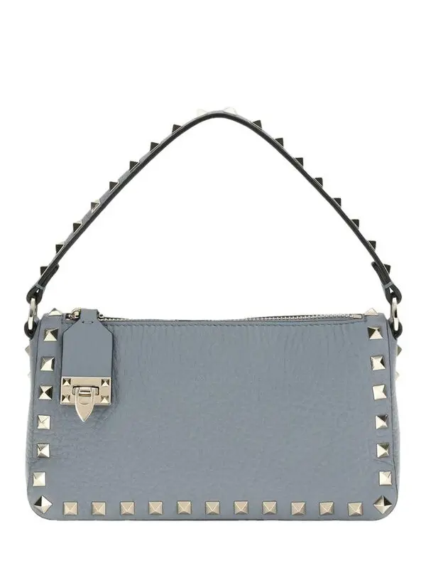 Valentino Garavani Studded Shoulder Bag - Blue