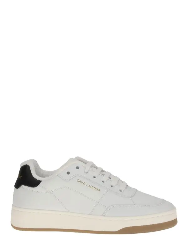 Saint Laurent Sl/61 Low Top Sneakers - White
