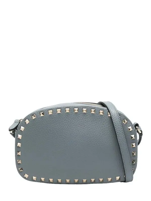 Valentino Garavani Studded Satchel & Cross Body Bag - Blue