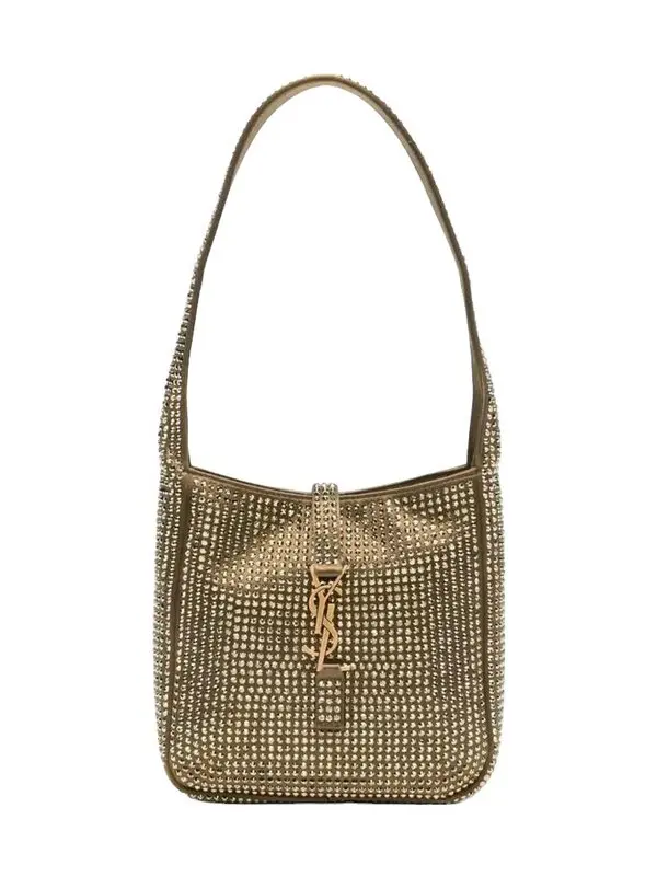 Saint Laurent Embellished Shoulder Bag - Green