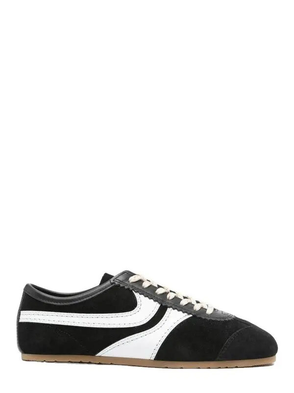 Dries Van Noten Suede Sneakers - Black