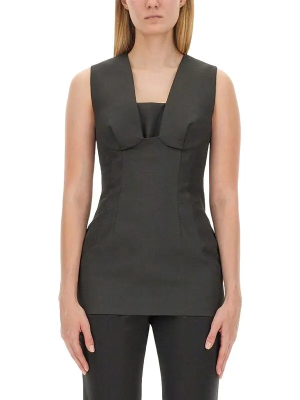 Sportmax Ghisa Top - Gray