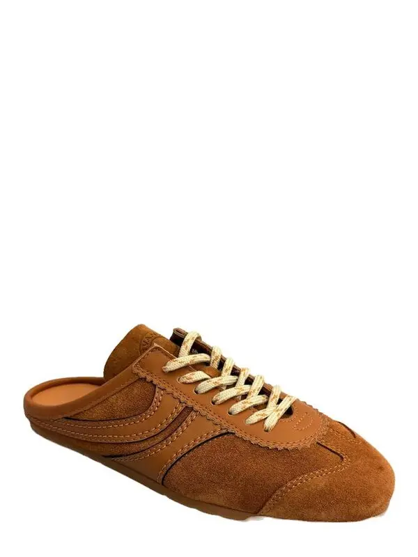 Dries Van Noten Paneled Suede And Calf Leather Loafers - Brown