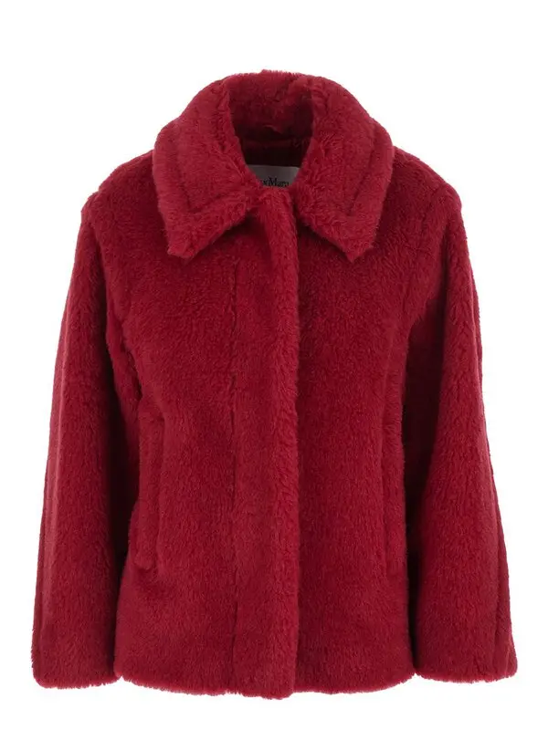Max Mara Triton Alpaca Blend Coat - Multicolor