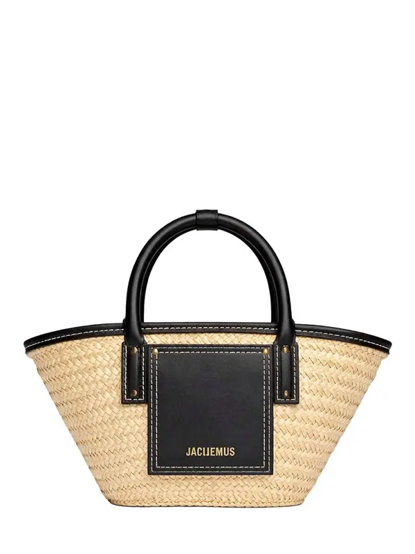 Jacquemus Small Le Chiquito Soli Basket Bag - Multicolor