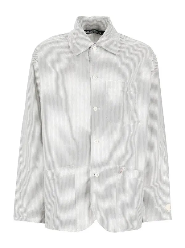 Jacquemus Giacca La Veste Boutis - White