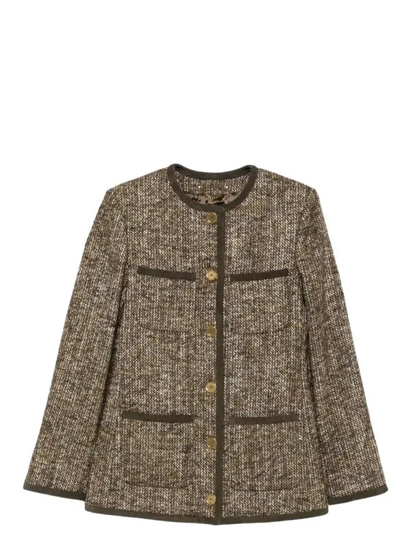 GOLDEN GOOSE Textured Jacket - Brown