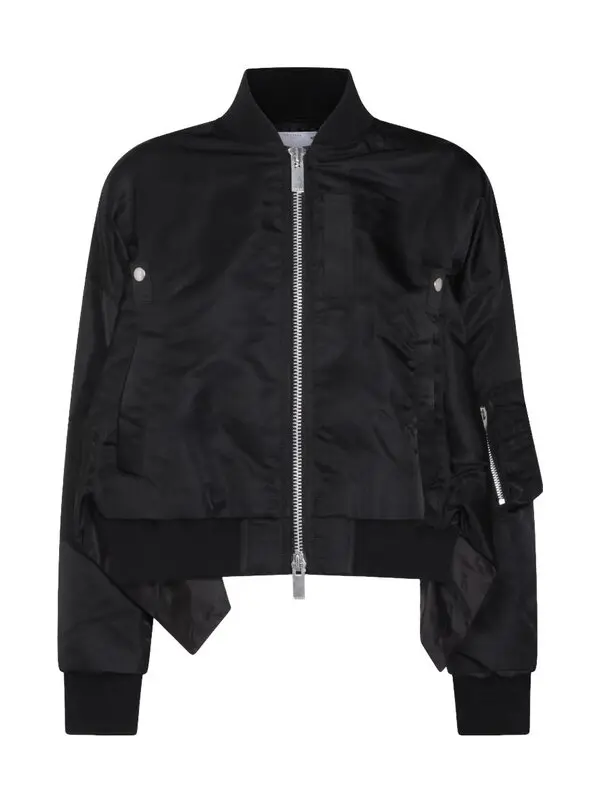 Sacai Nylon Bomber Jacket - Multicolor