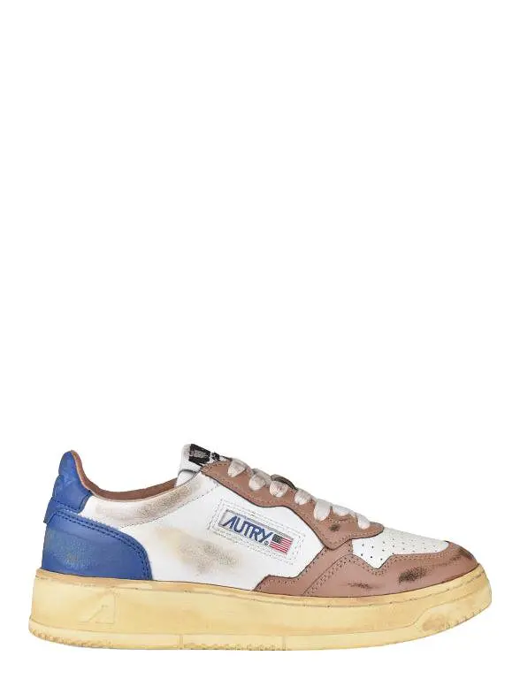 AUTRY Super Vintage Low-top Sneakers - White