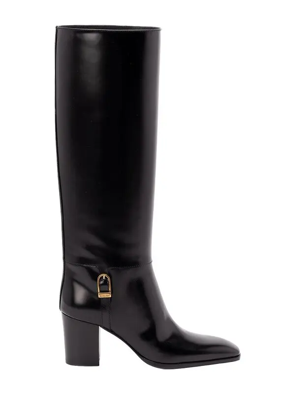 Saint Laurent Julia Knee High Boots - Multicolor