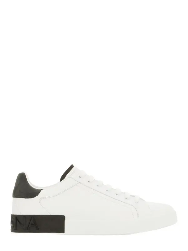 Dolce & Gabbana Leather Sneakers - Multicolor