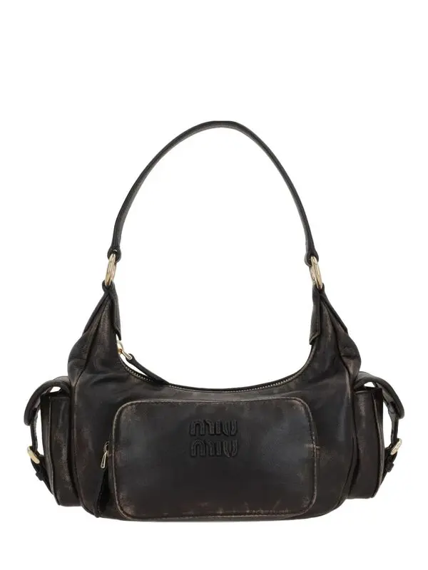Miu Miu Lamb Skin Bag - Brown