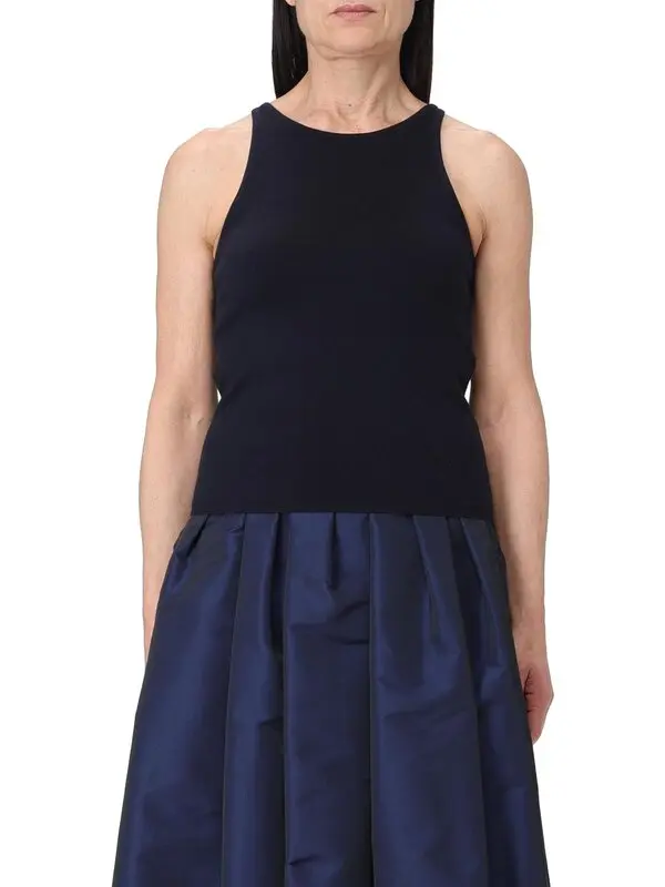 Max Mara Sleeveless Knit Top - Blue