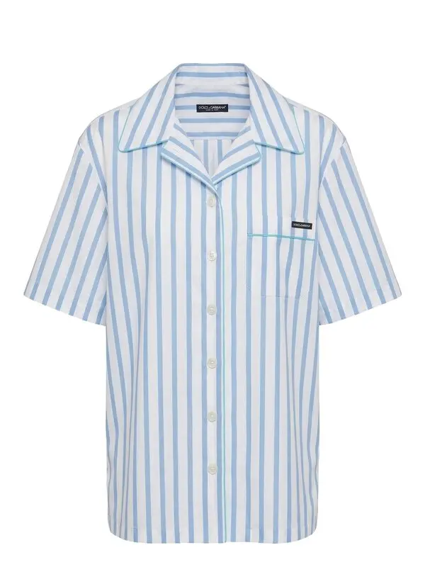 Dolce & Gabbana Striped Cotton Shirt - Multicolor
