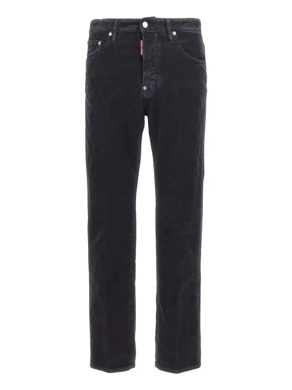Dsquared2 642" Corduroy Pants - Blue