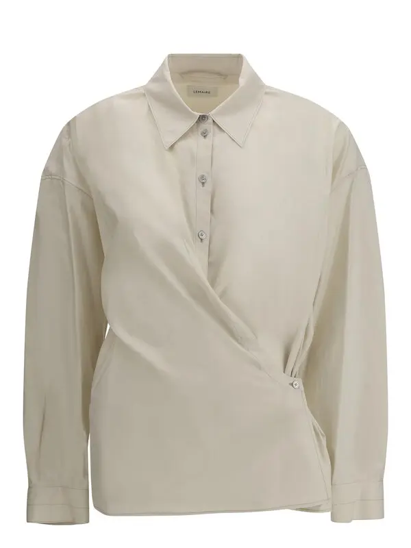 LEMAIRE Cotton Blend Shirt - Multicolor