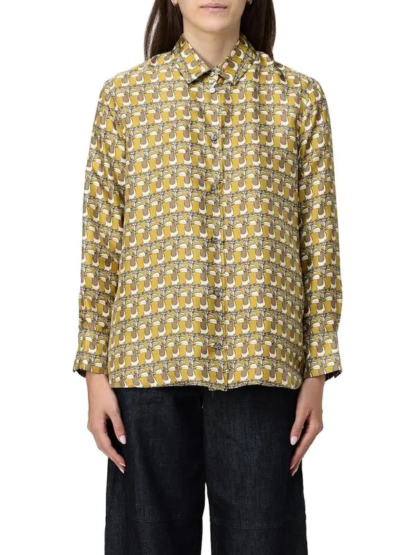 Max Mara Silk Printed Shirt - Multicolor