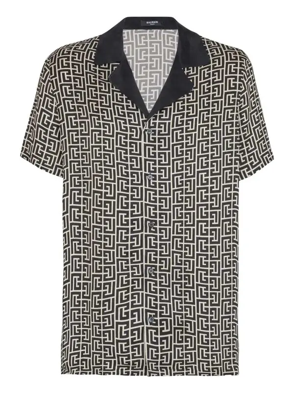Balmain Pb Monogram Shirt - Multicolor