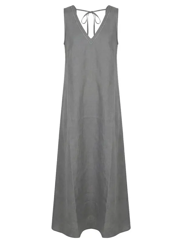 Peserico Linen Dress - Multicolor