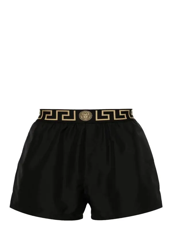 Versace Greca Border Swimsuit - Black