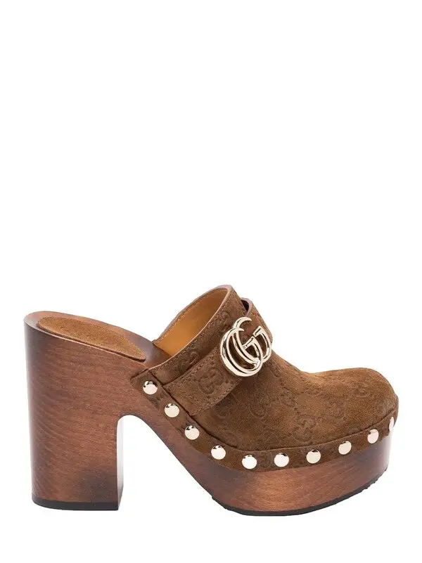 Gucci Marmont Clogs - Multicolor
