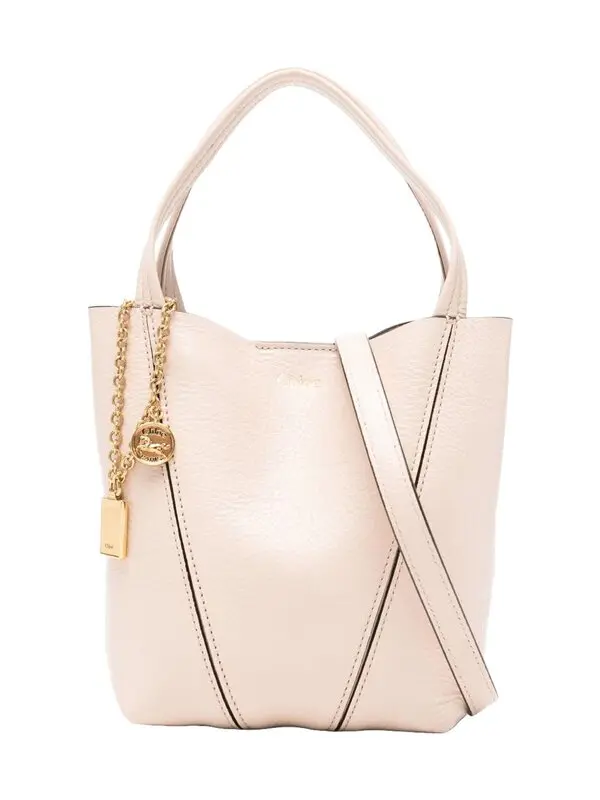 Chloé Spin Small Leather Tote - Multicolor