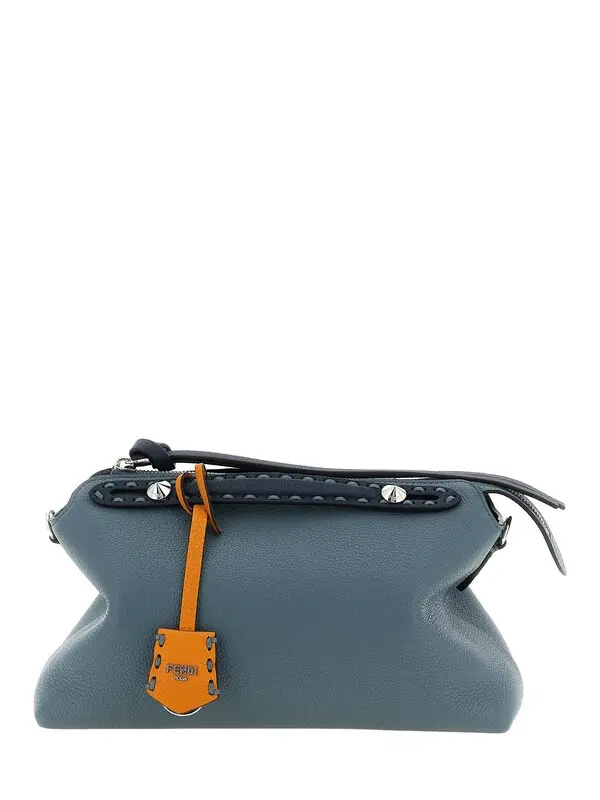 Fendi By The Way Soft Selleria Medium Handbag - Blue
