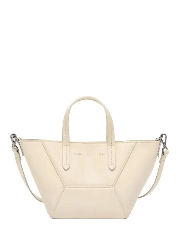 Brunello Cucinelli Leather Tote Bag - Multicolor