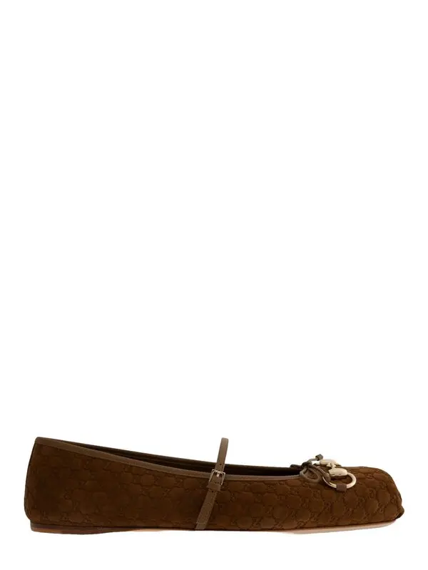 Gucci Horsebit Ballet Flats - Multicolor