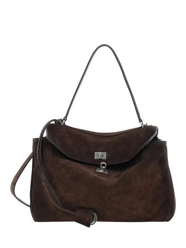 Balenciaga Rodeo Media Shoulder Bag - Brown